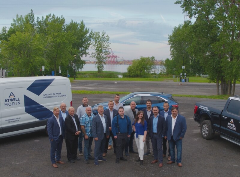 Experts in masonry, concrete, and scaffolding | About Atwill-Morin